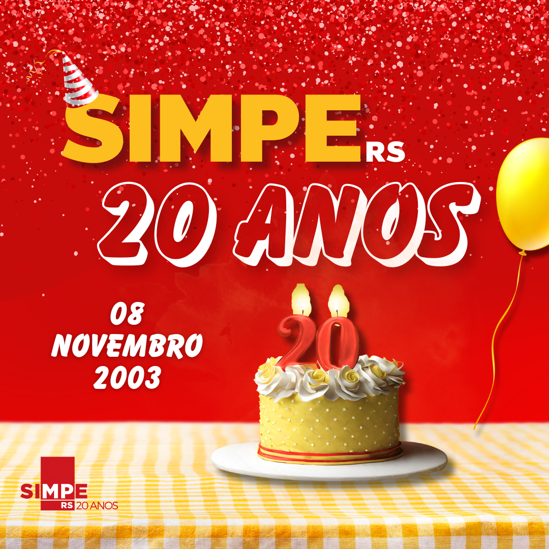 SIMPE-RS - SIMPE-RS completa 20 anos