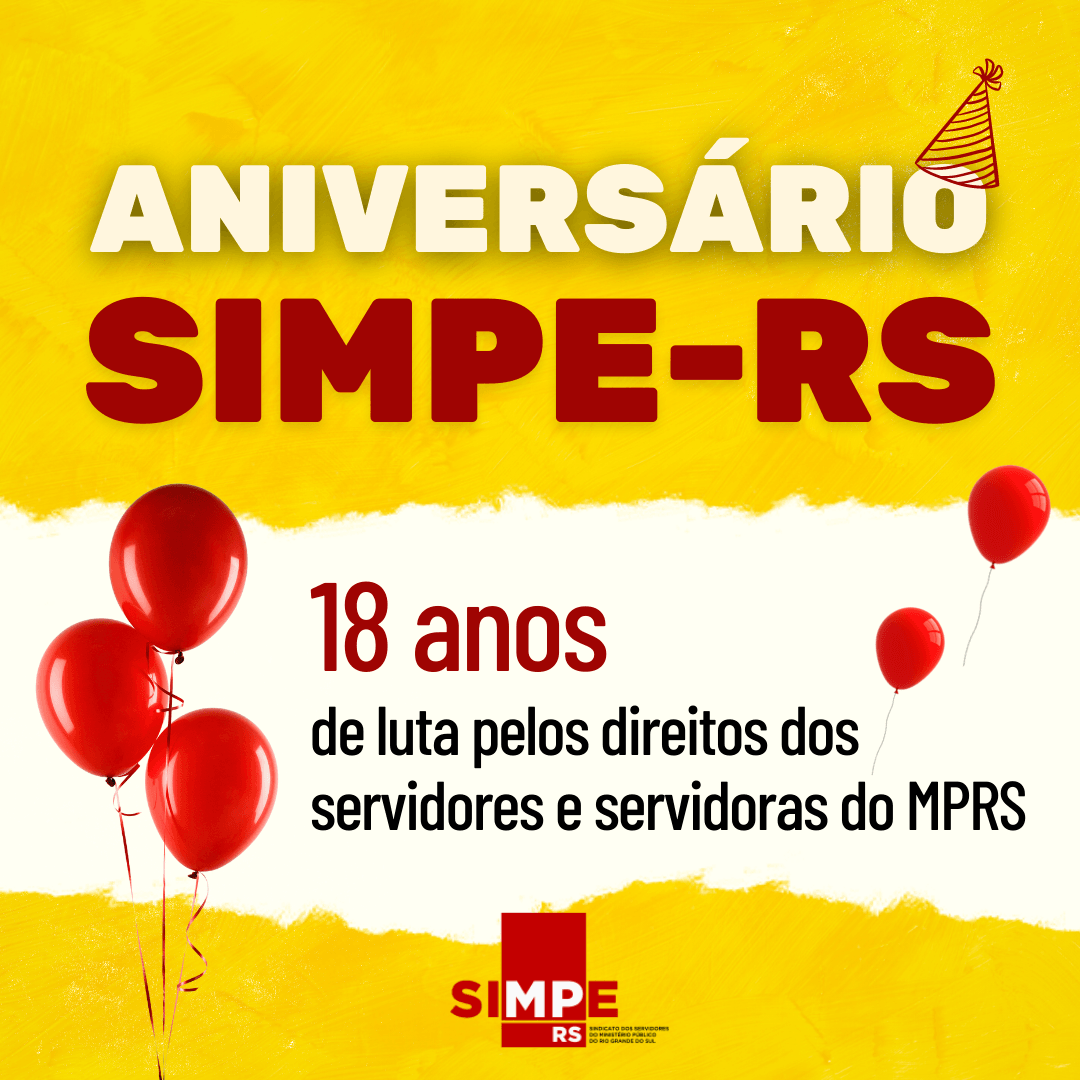 SIMPE-RS - 18 anos do SIMPE-RS
